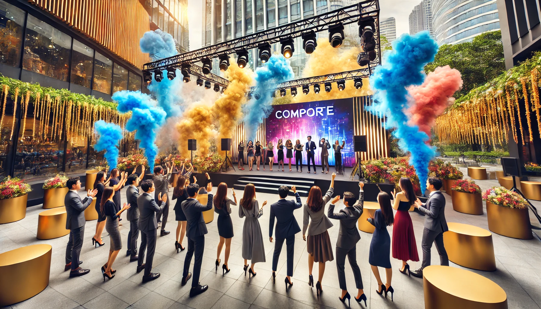 Smoke Bombs for Events & Weddings | Cozumel Fireworks